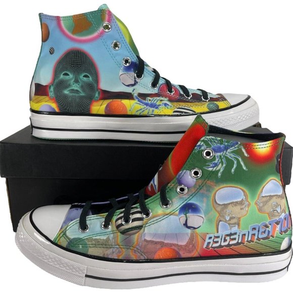 Converse | Shoes | Converse Chuck 7 Hi Outdoor Rave Psychedelic Sneaker ...